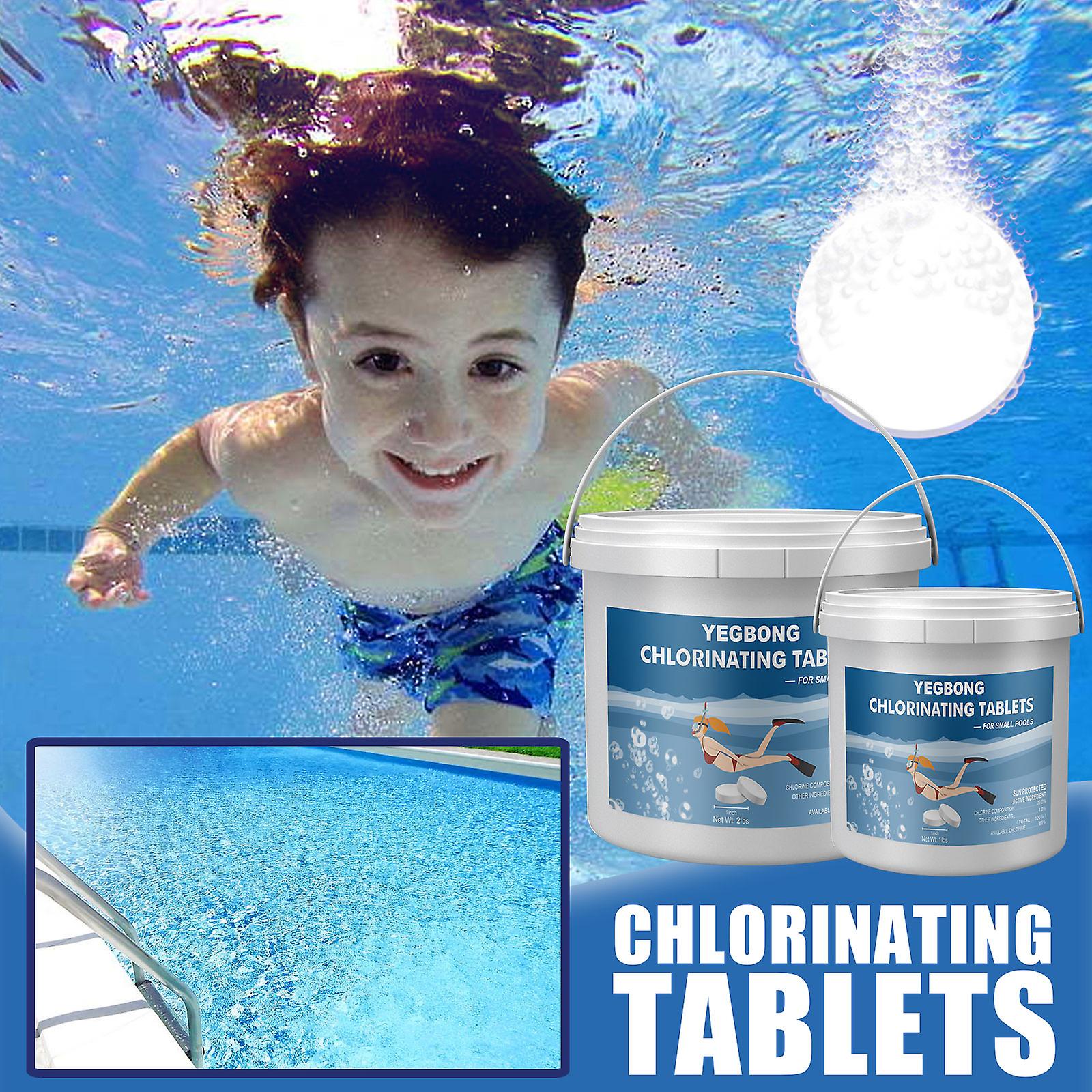 Chlorine Tablets For Pools And Spas - Crystal Clear Water, Long-lasting ...