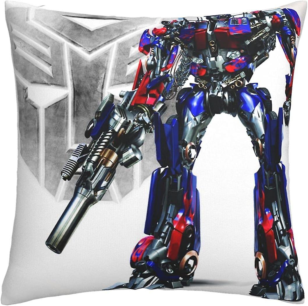 Transformers Cushion Cover Decorative Square Throw Pillow Cover Sofa ...