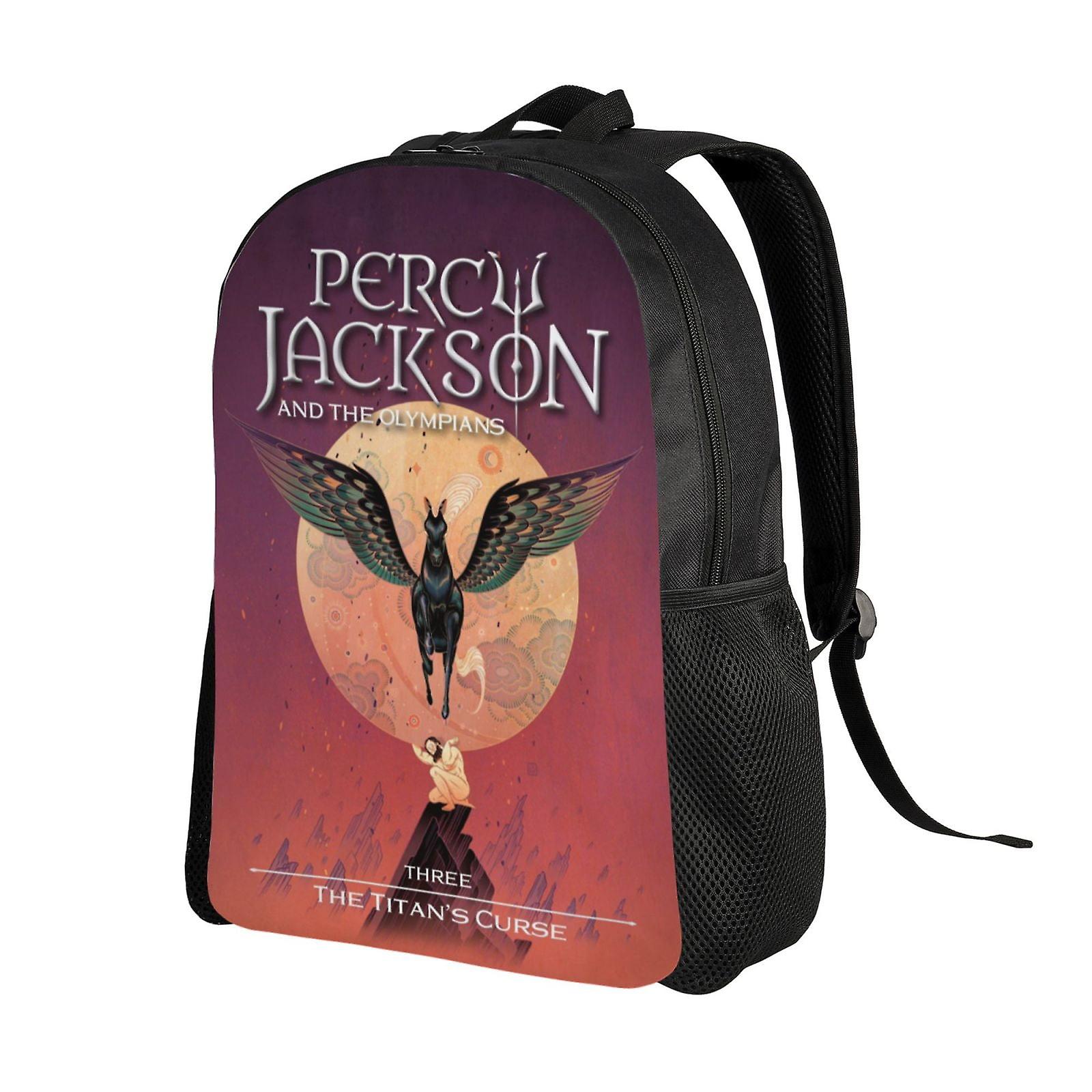 Percy Jackson Backpack Cute Anime Large Capacity Multifunction ...