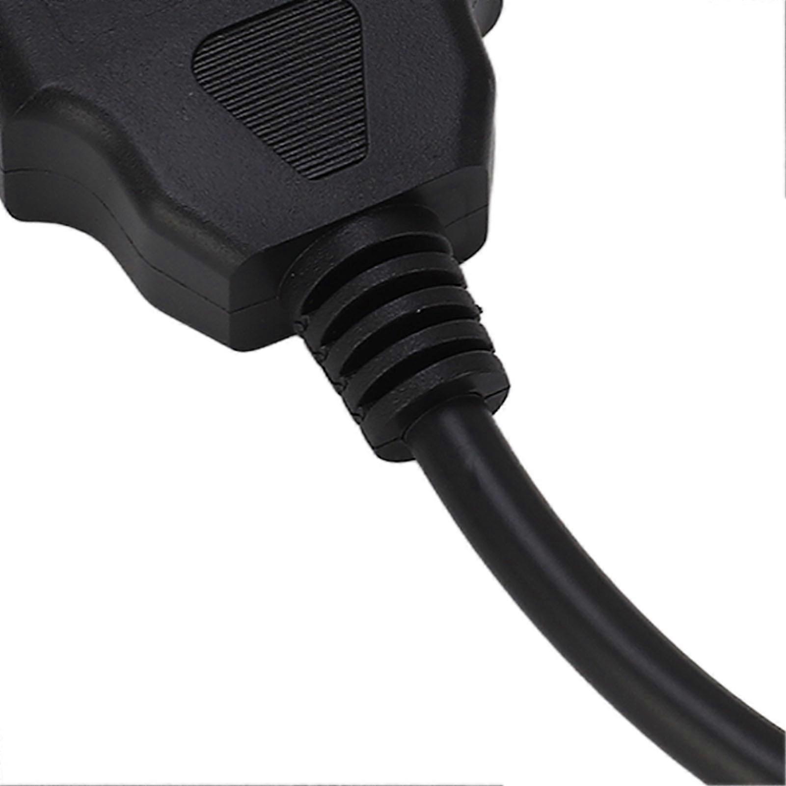 OBD2 Diagnostic Cable 6pin to 16pin OBD Code Reader Scanner Adapter ...