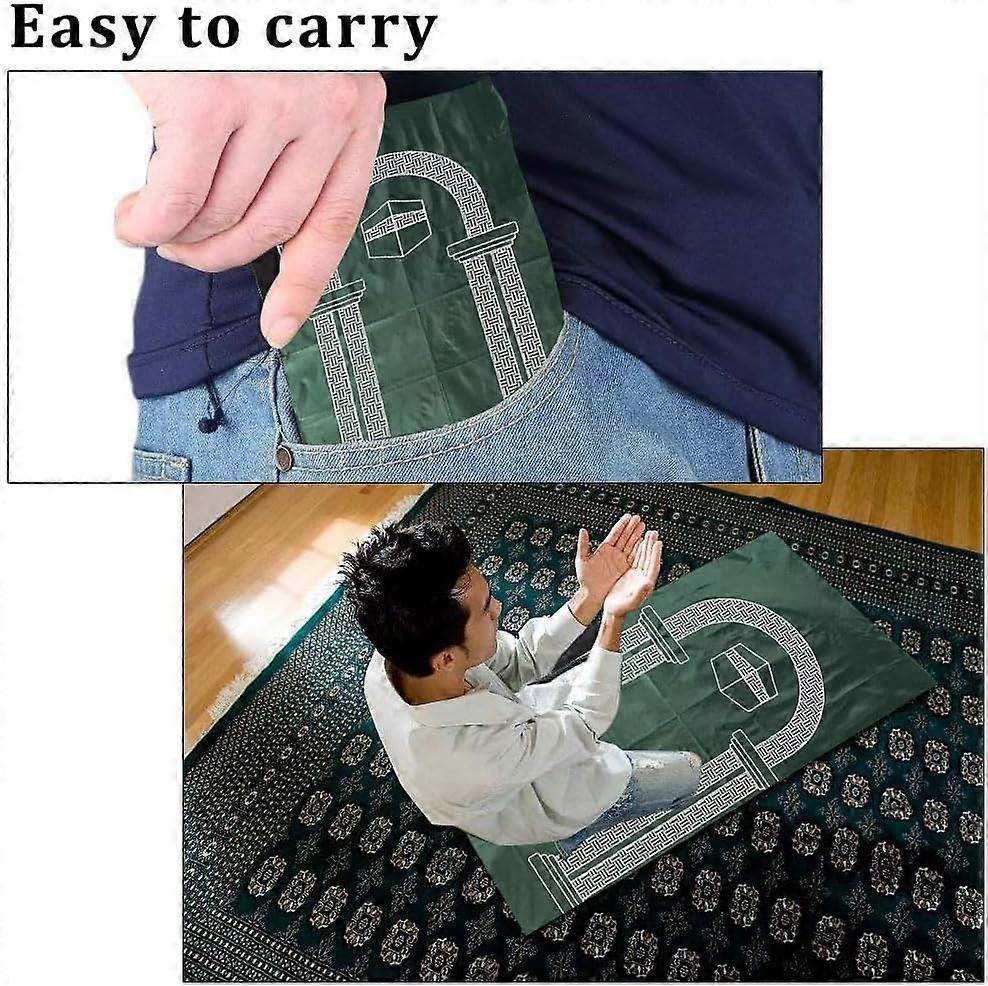 Muslim Prayer Mat, Portable Prayer Mat, Islamic Travel Prayer Mat ...