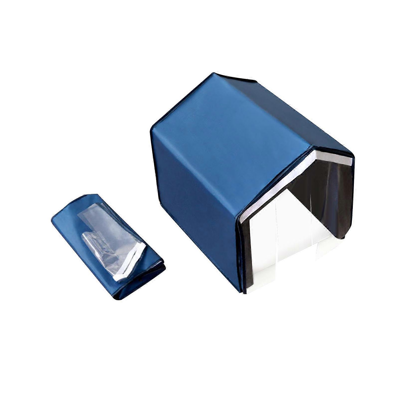 Cat Litter Box Cover Semi Closed Cats Litter Pan Cover for Small, Large ...