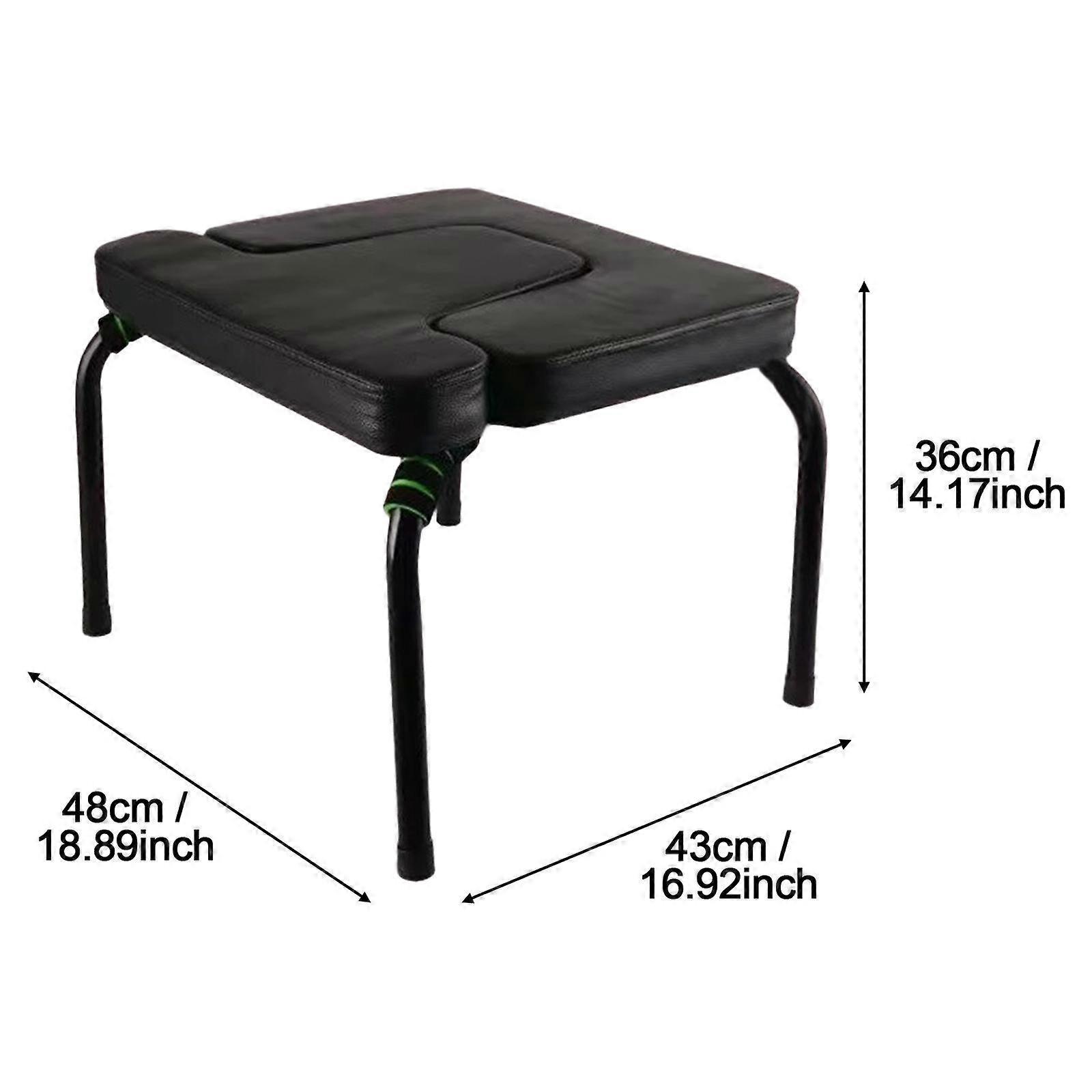 Yoga Headstand Bench Steel Frame Strong Upside Down Chair Headstand ...