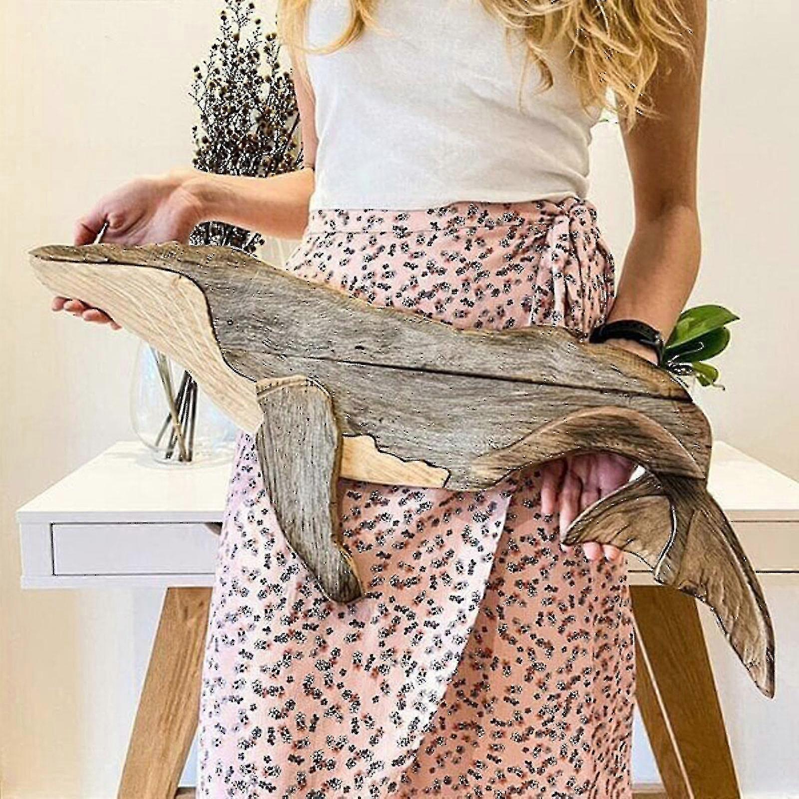 Wooden Whale Wall Decor, Wall Art Whale Fish Decorative, Whale Wall Art ...