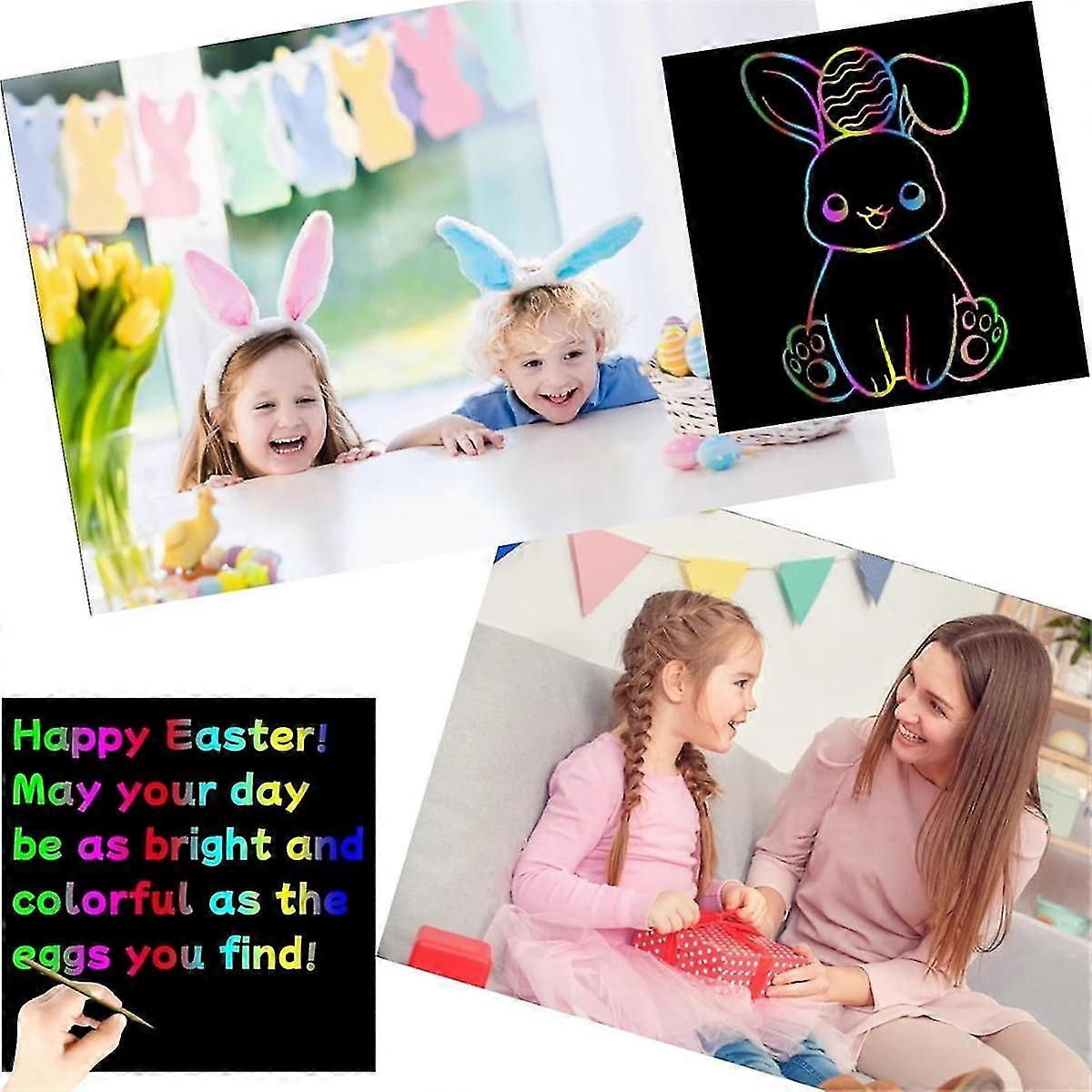 Cute Scratched Graffiti Paper Gift - Birthday Party Gift For Son ...