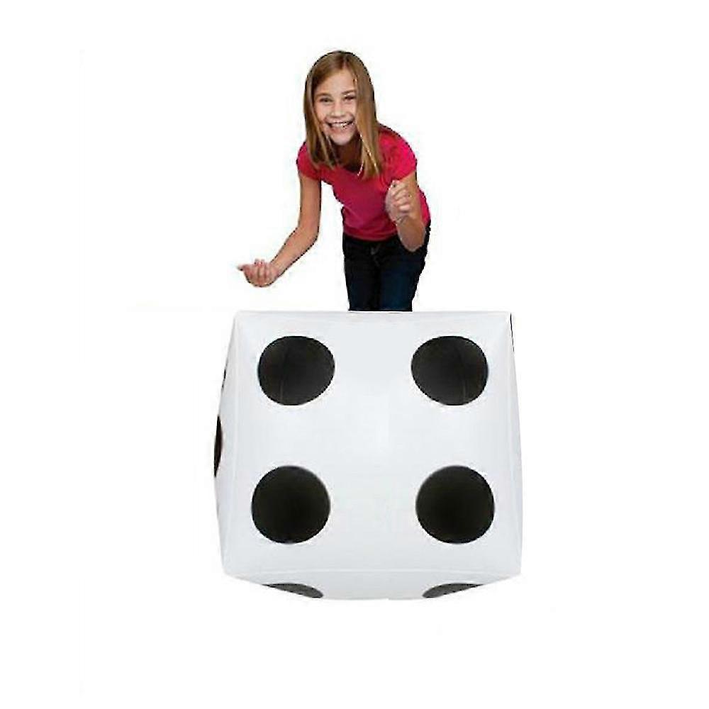 28cm Jumbo Large Inflatable Dice Dot Diagonal Giant Toy Party Air A ...