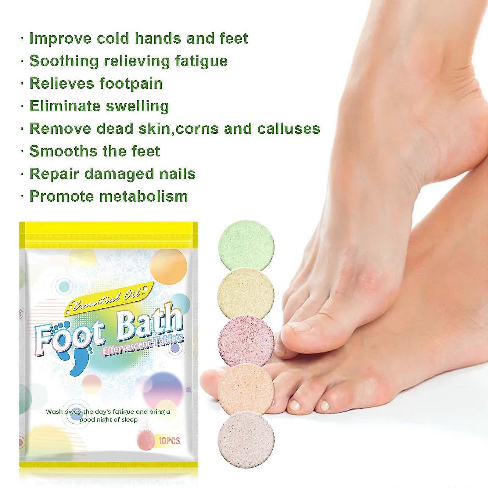 Essential Oil Foot Bath Effervescent Tablets, Foot Soak Foot Bath Bombs ...