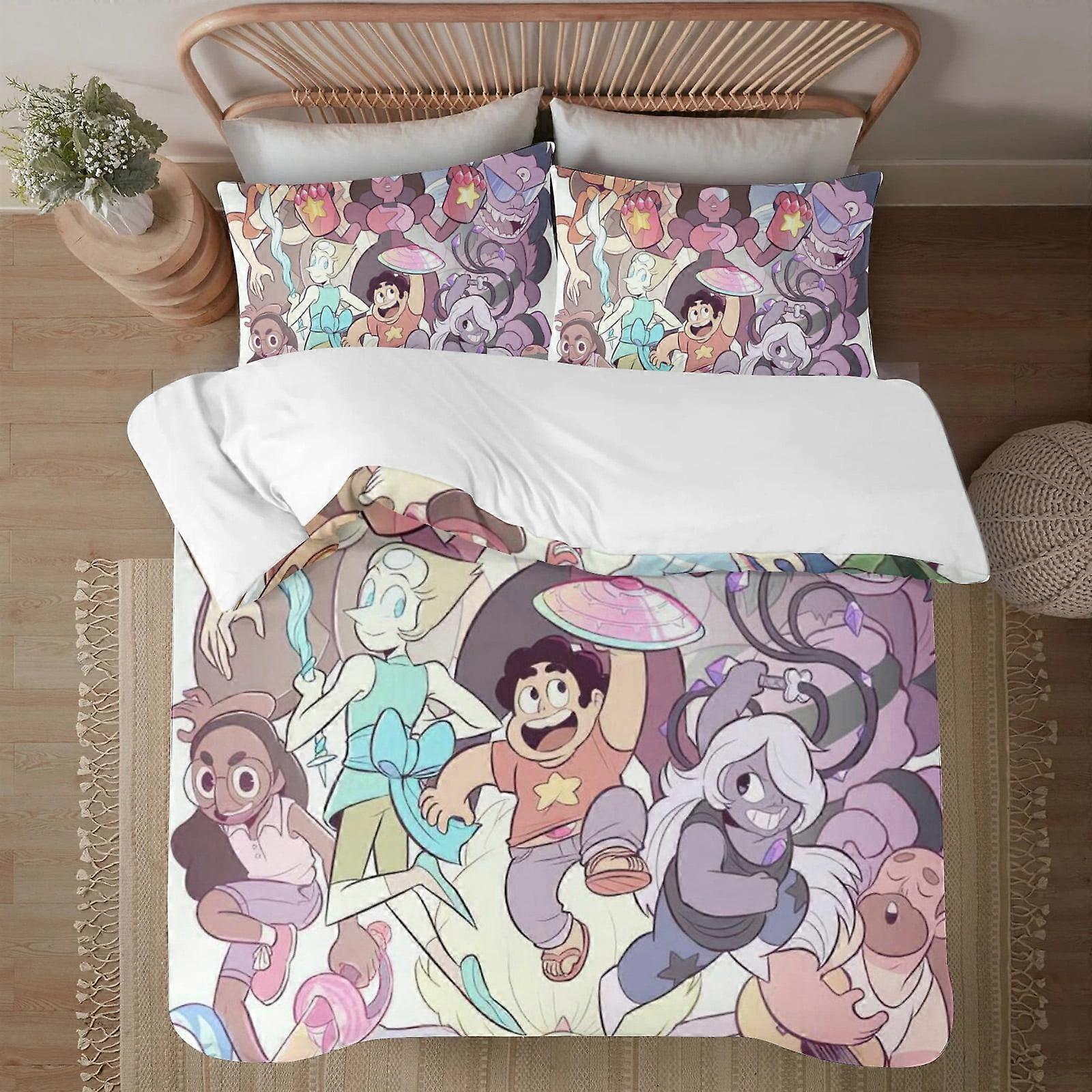 Bedding set BM524 STEVEN UNIVERSE Soft 3D Printed Duvet Cover Bedding ...