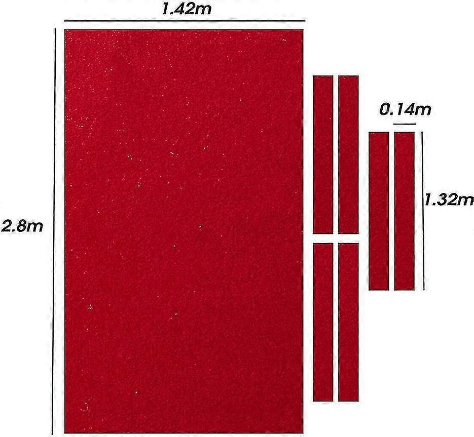 Grade Pool Table Billiard Cloth Pool Table Felt Fits Standard 9 Foot ...