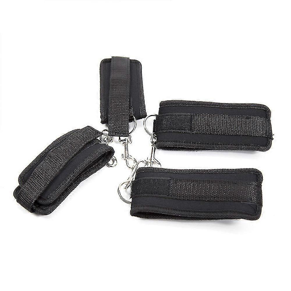 Soft Leather Cuffs Set Adjustable Straps Kit For Hand-wrist-ankle ...