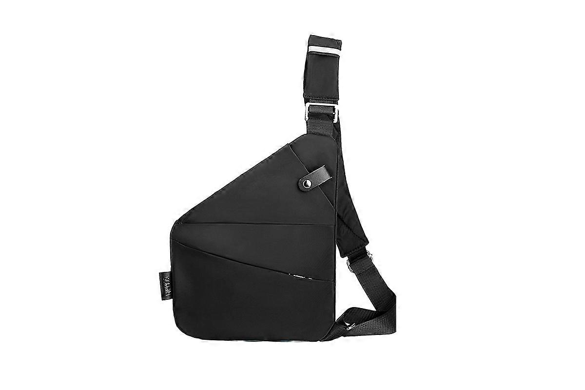 Anti-Theft Multi-pocket Chest Sling Shoulder Crossbody Bag-Right ...