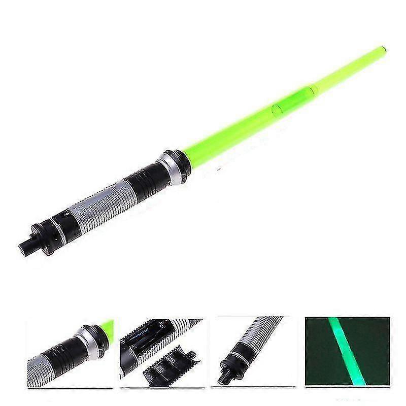 Telescopic Lightsaber - Luminous Music Star Laser Swords Toy | Fruugo UK