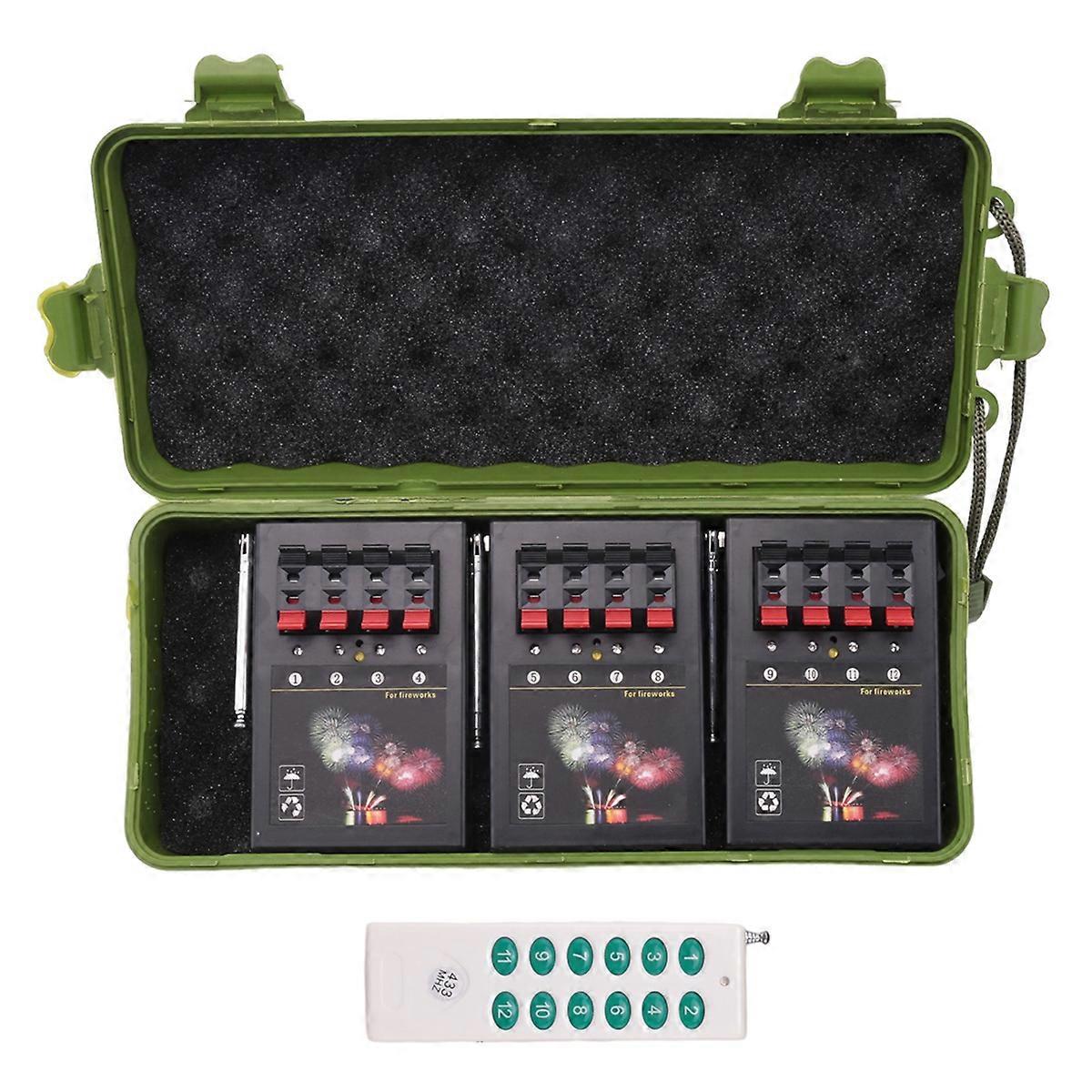 Firing System Machine 12 Cue Channel Cold Pyro Pyrotechnic Display ...