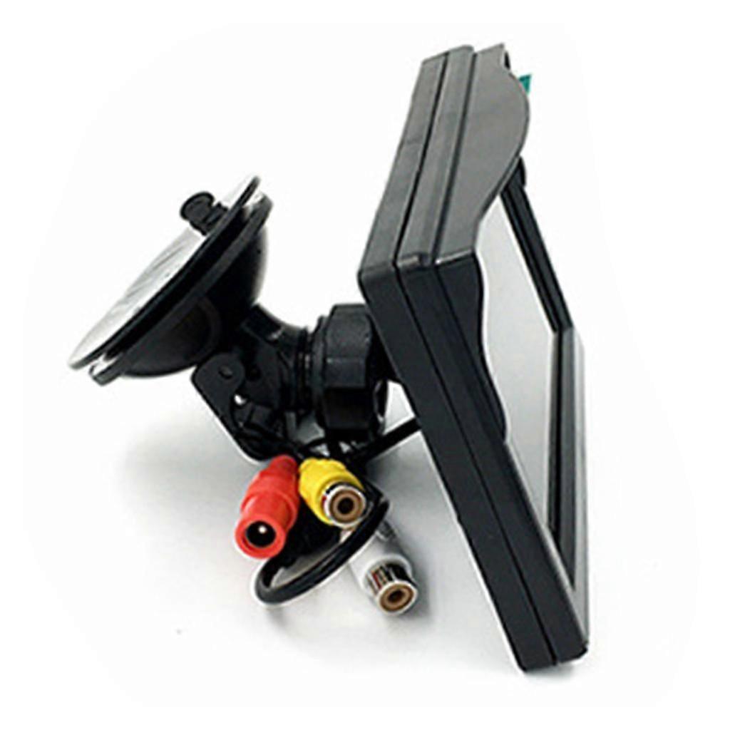 5 inch LCD HD Screen Monitor Suction Cup Parking Camera Car Rearview ...