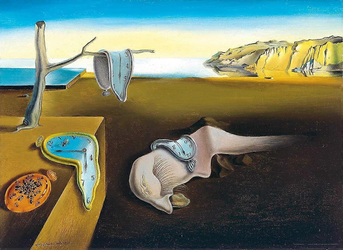 The Persistence of Memory by Salvador Dali 1000 Piece Jigsaw Puzzle ...