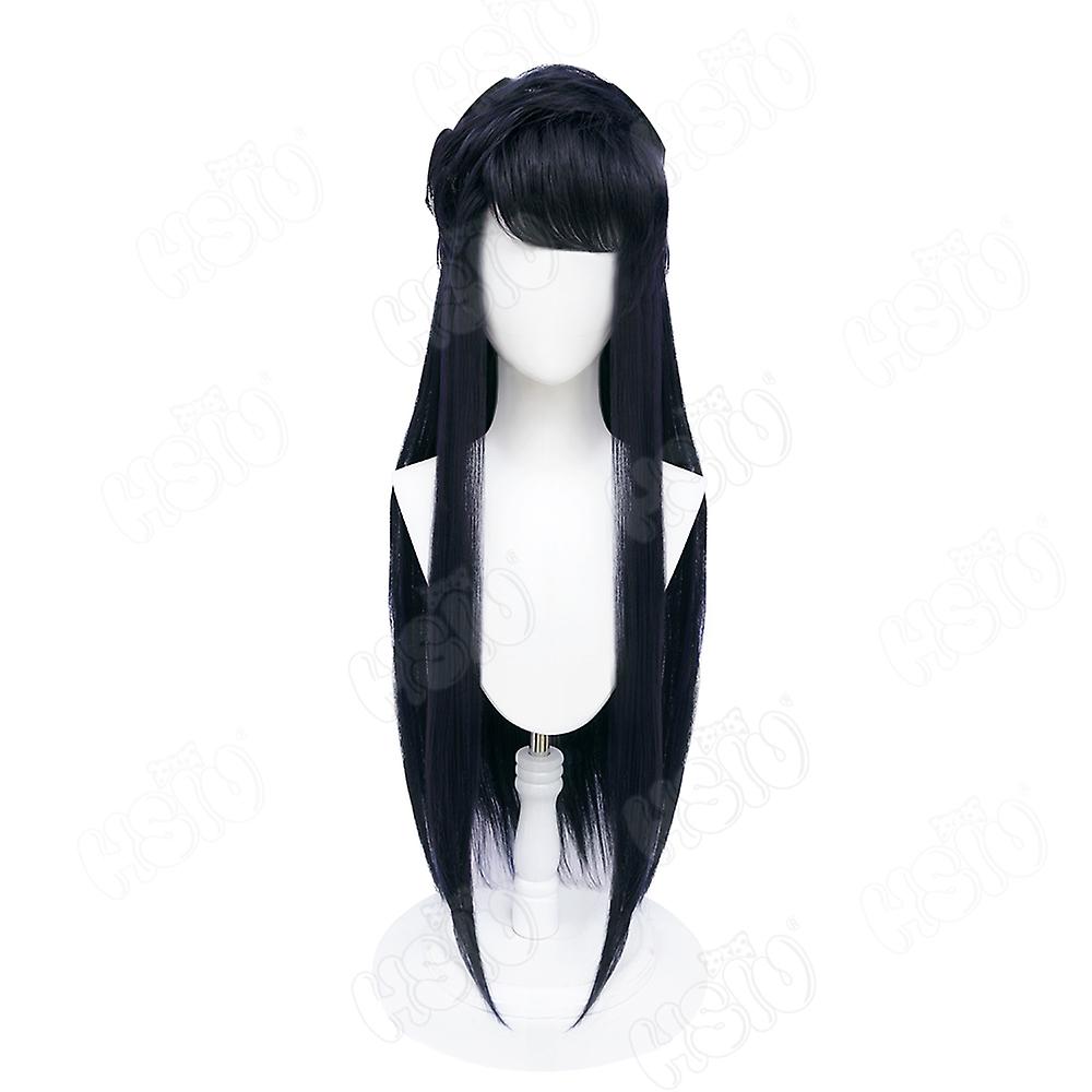 Cosplay Wig Anime Komi-san wa Comyushou desu Cosplay HSIU Dark blue ...