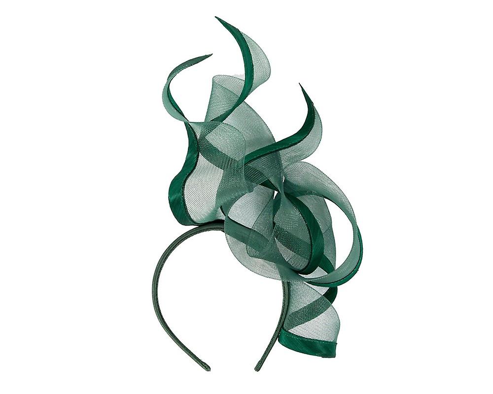 Bespoke dark green racing fascinator by Fillies Collection | Fruugo UK