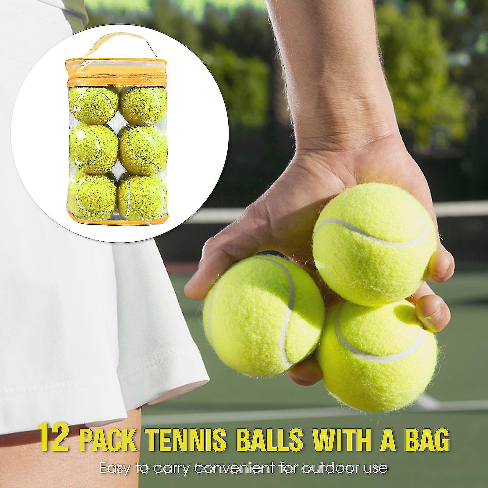 12 Packs Pressure Matching And Training Tennis Balls | Fruugo UK
