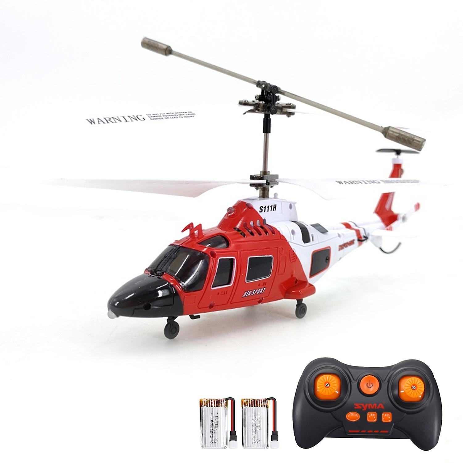 SYMA S111H Remote Control Helicopter with Dual Propeller 2.4GHz Remote ...