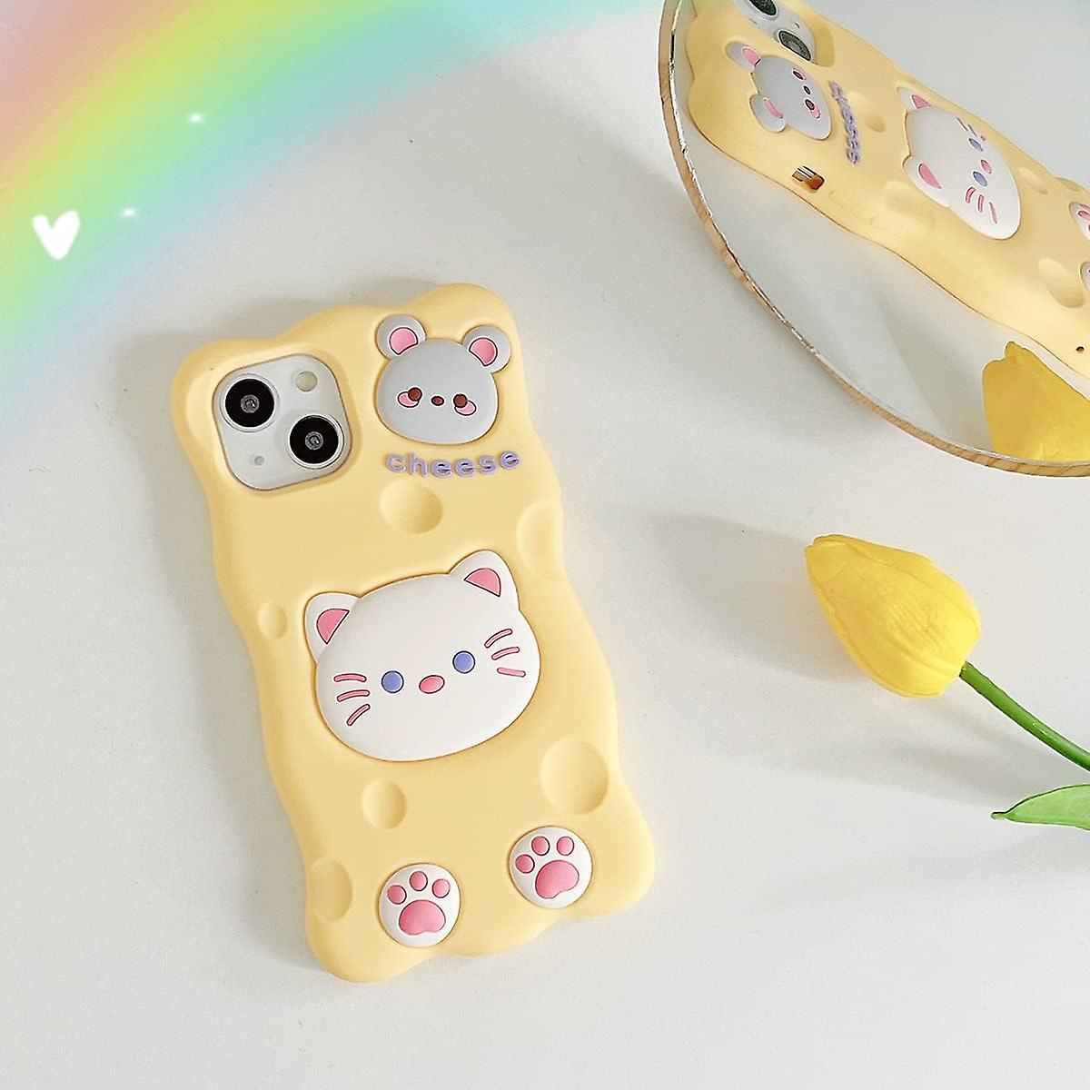 Bunny For Iphone 13 Pro Max Case, Kawaii Phone Cases Cases 3d Silicone ...