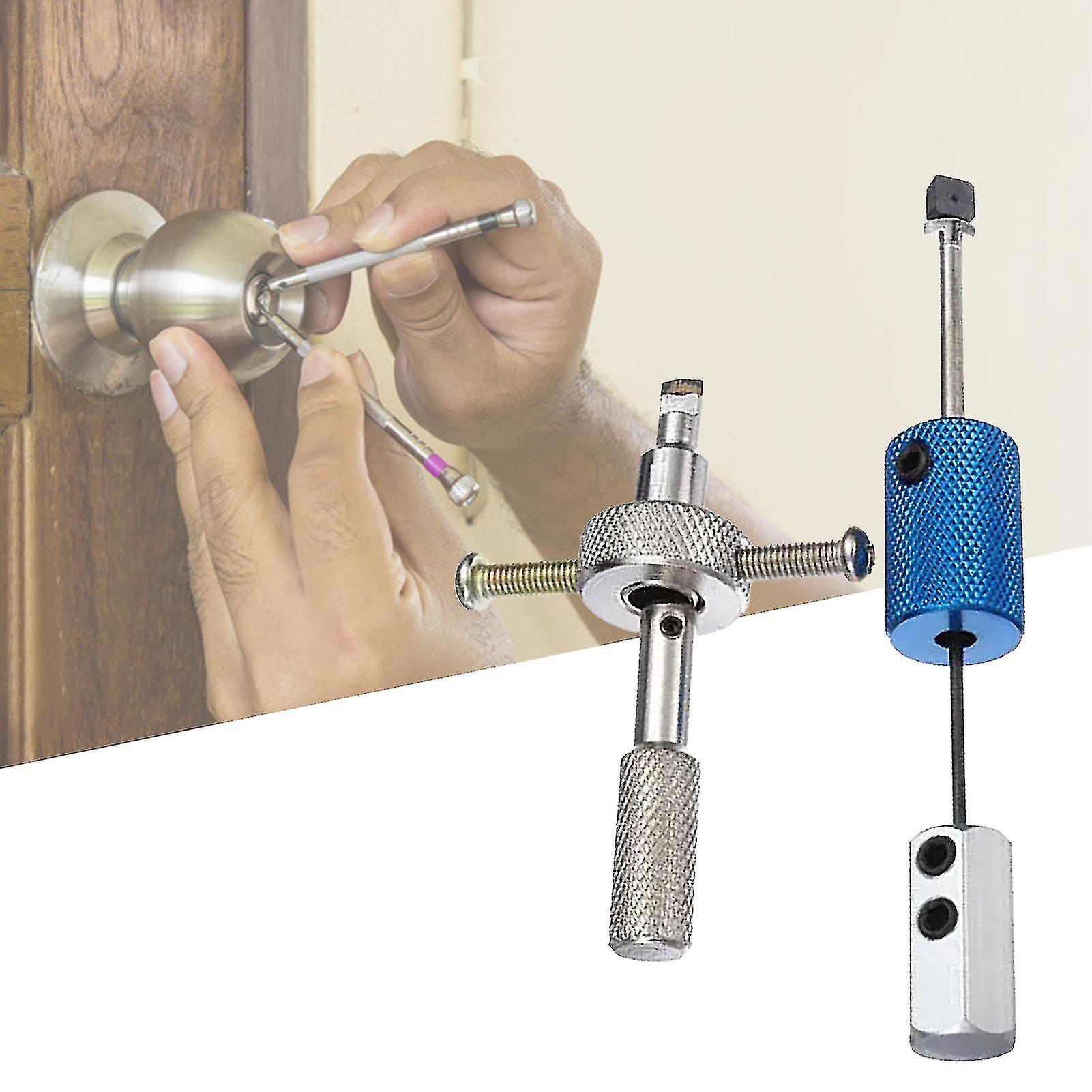 2pcs Locksmith Tools Metal Construction Corrosion-resistance Sturdy ...