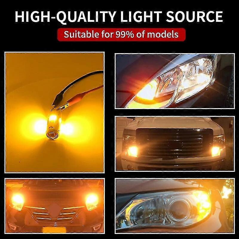 2pcs Bau15s Py21w 7507 Led Canbus No Hyper Flash 1156 P21w Ba15s Turn ...