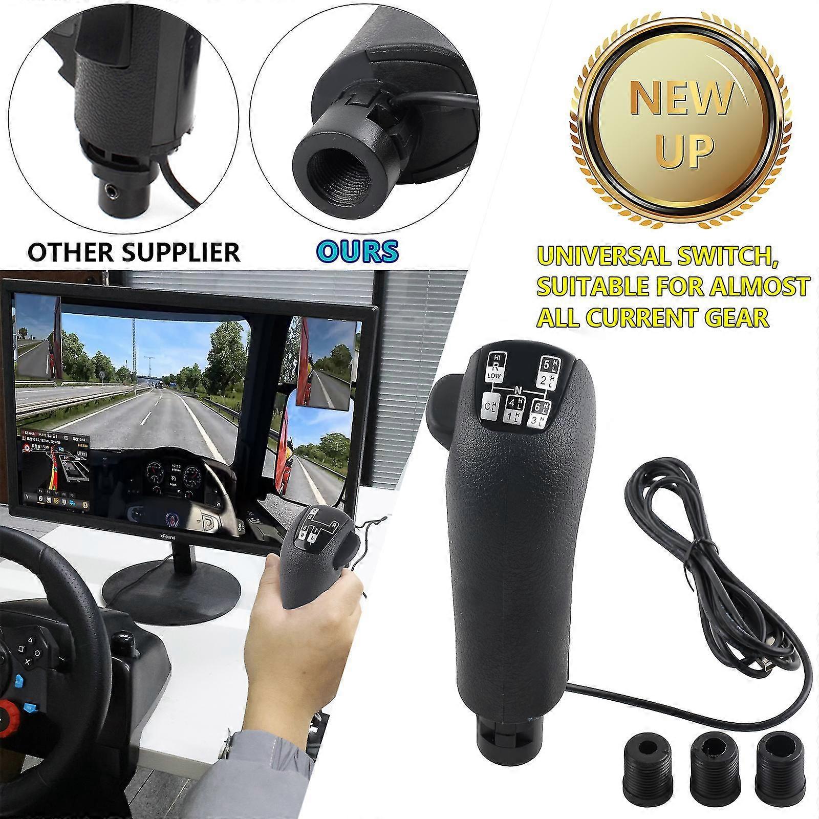 Scania Truck Gear Simulator USB-växelspaksknopp för Logitech G923 G29 ...