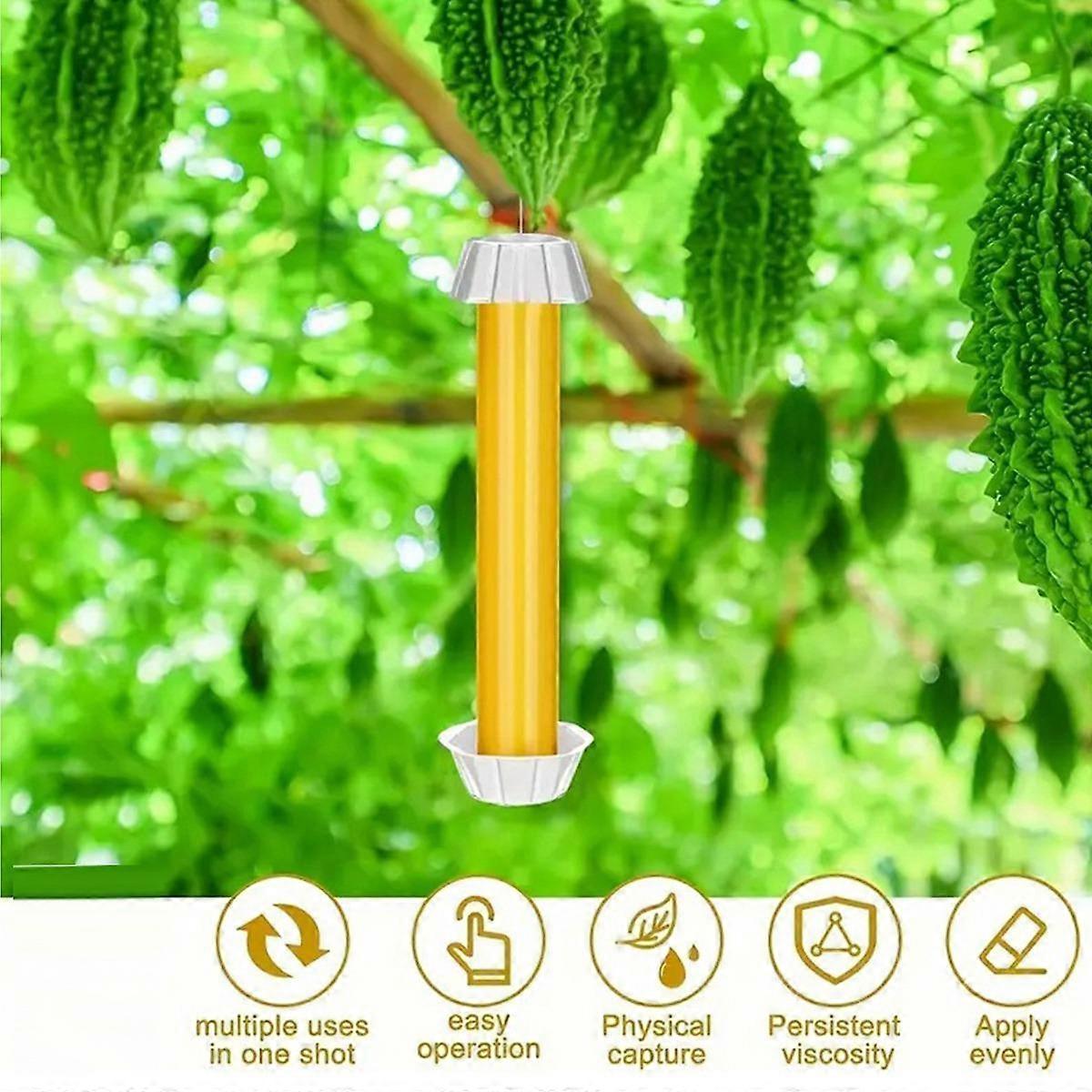 Fly Stick Sticky Fly Traps for Indoors and Outdoor 10Pack Trap All ...