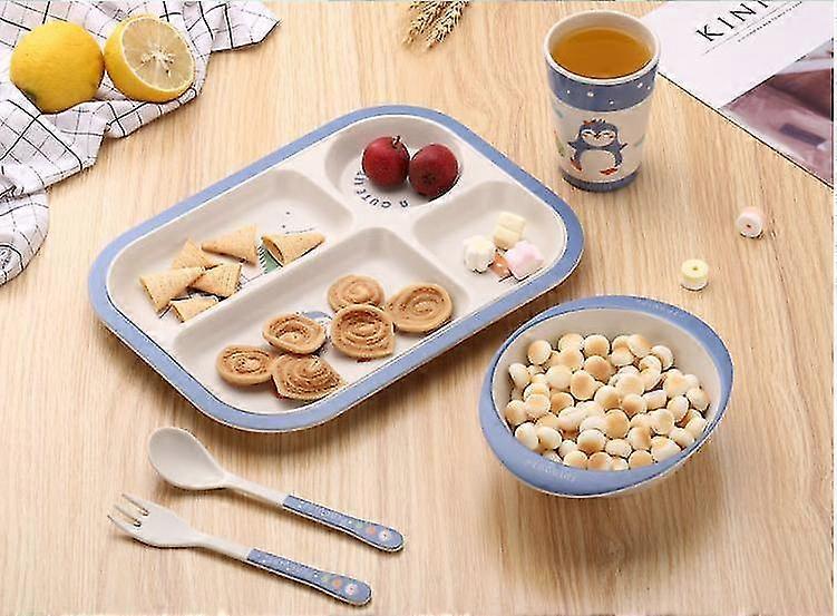 Kids Toddler Cutlery Set 5 Piece Cutlery Cartoon Design Gift | Fruugo SE