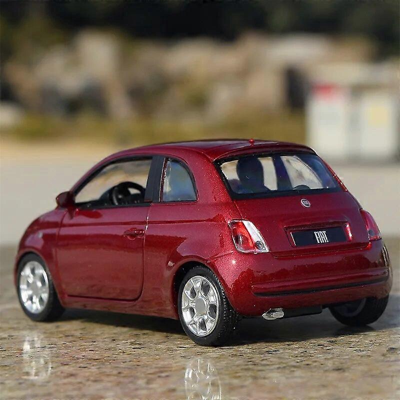 1:32 Fiat 500 Alloy Mini Car Model Diecast Metal Toy Vehicles Car Model ...
