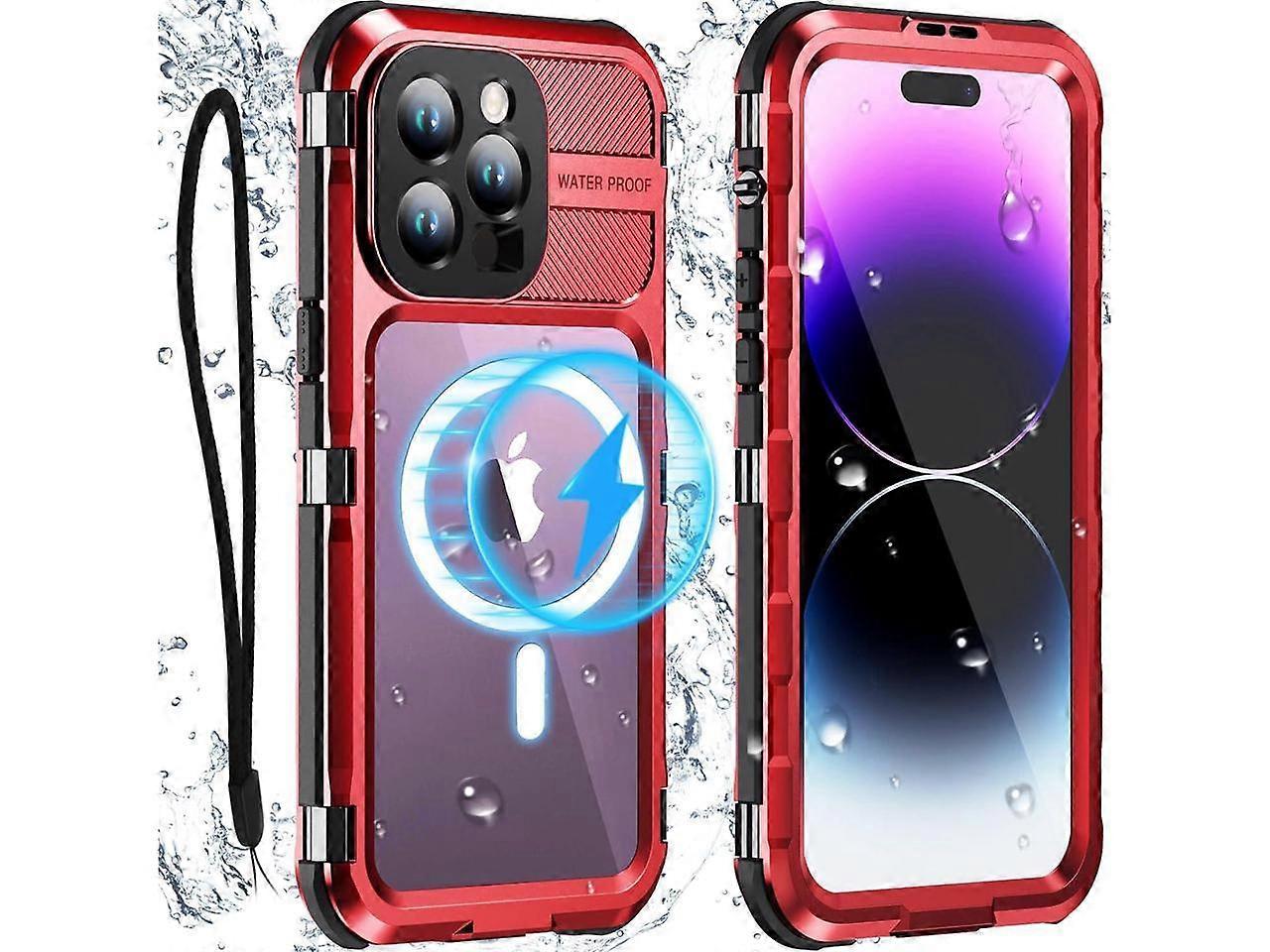Waterproof Case for iPhone 15 Pro Max 6.7 inch, Built-in [Screen ...