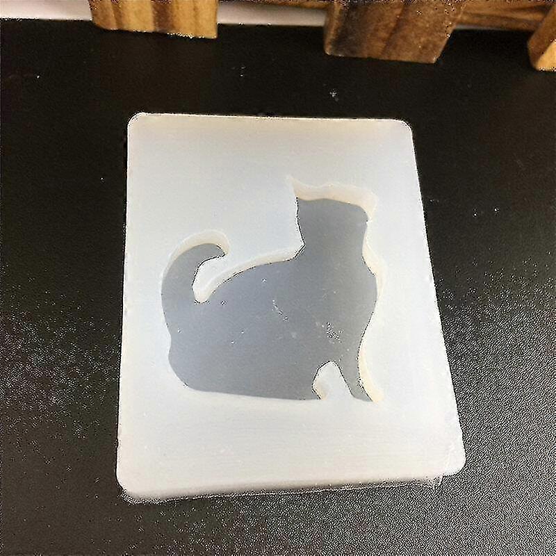 Tårtpannor formar söt kattunge dropplim mögel - tecknad kattunge form ...