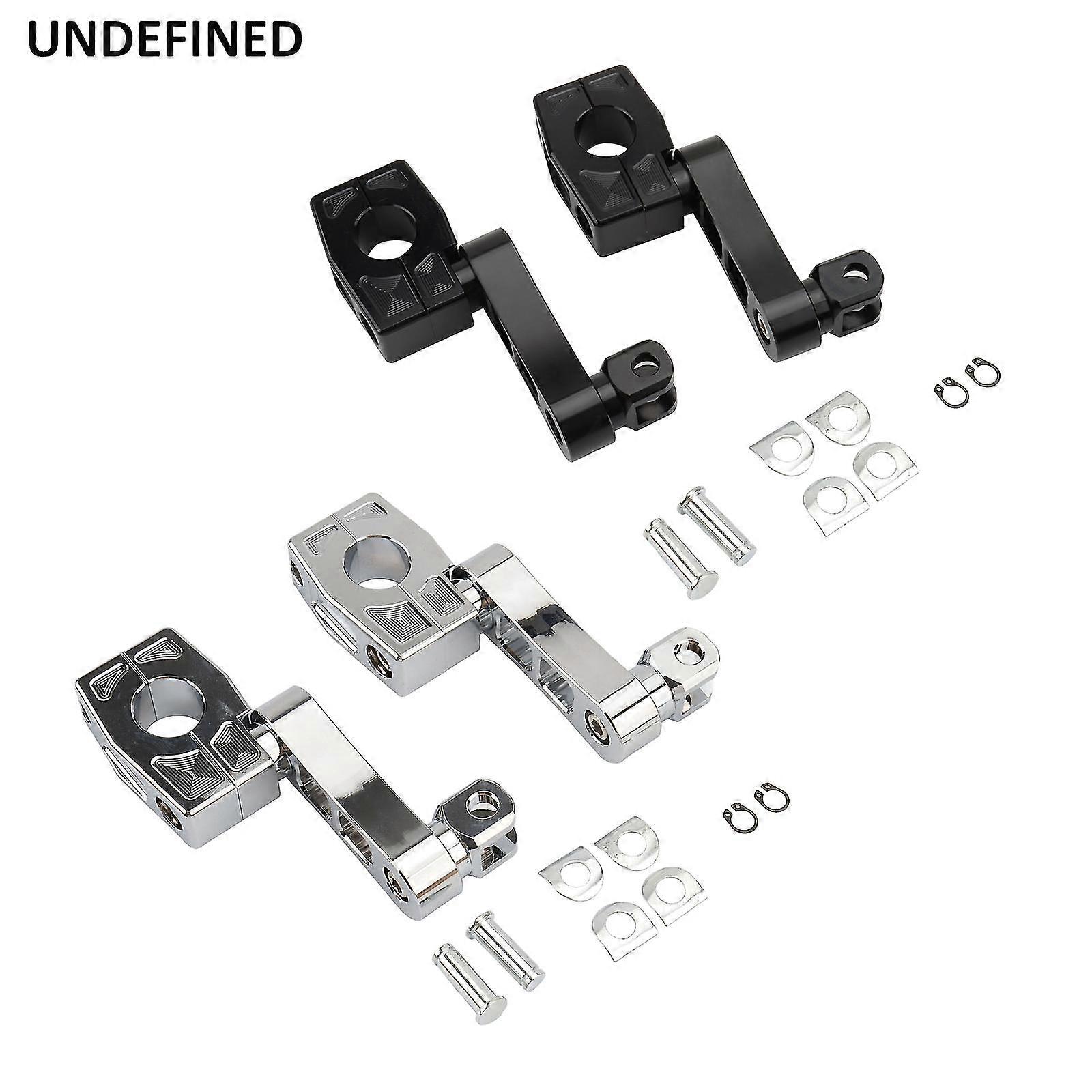 Universal Motorcycle Engine Guard Mount Driver Footpegs Clamp ...