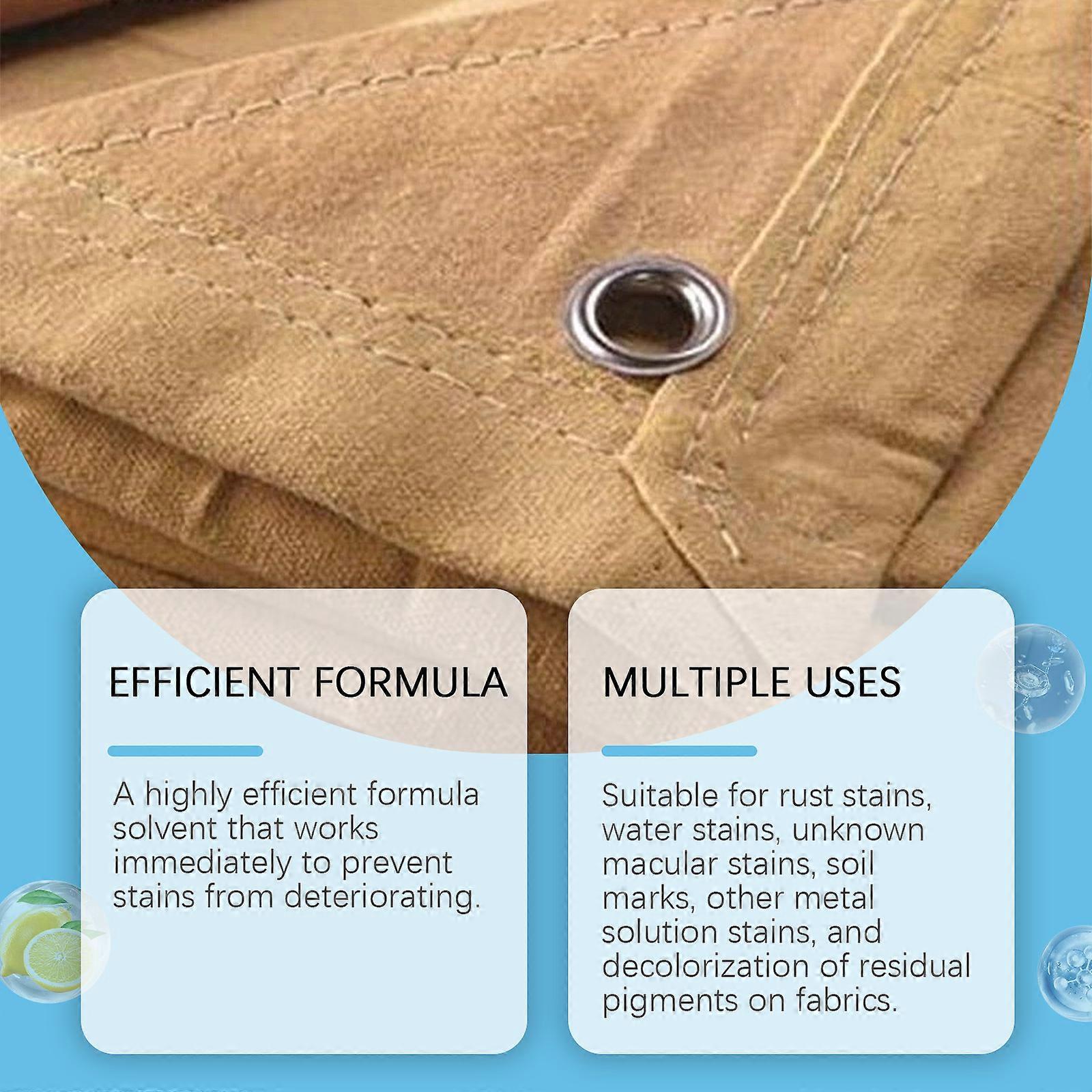 Fabric Rust Remover For Clothing Cleaning And Color Protection Gentle ...