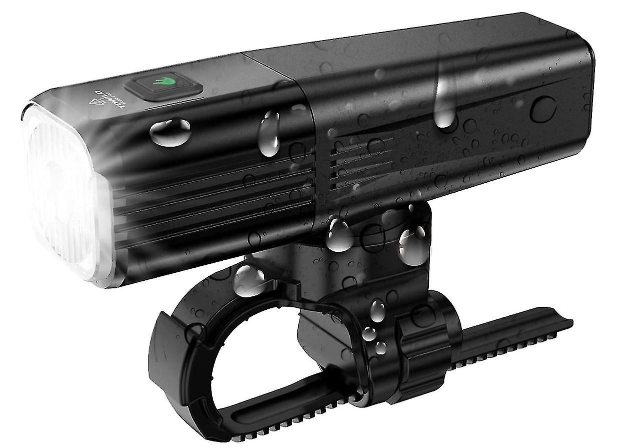 Bike Light High Brightness Headlight Rechargeable Type C LED 800 Lumens ...