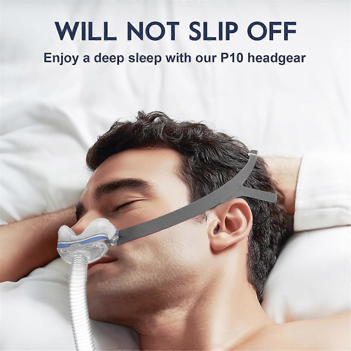 2-Pack Air Fit P10 Headgear Strap,CPAP Headgear Replacements for P10 ...