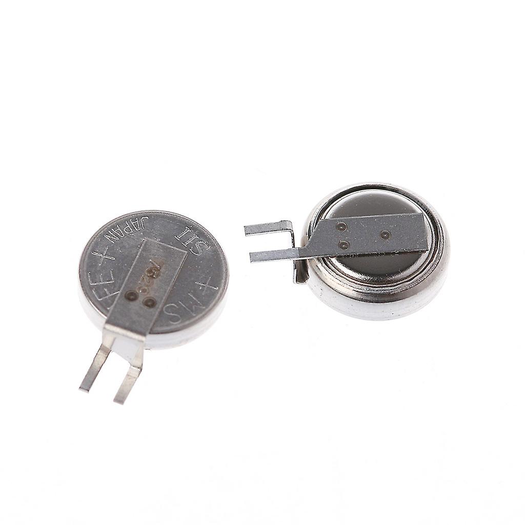 2 Pcs For Seiko Ms621fe Fl11e 3v 5.5mahr Rechargeable Battery Super ...