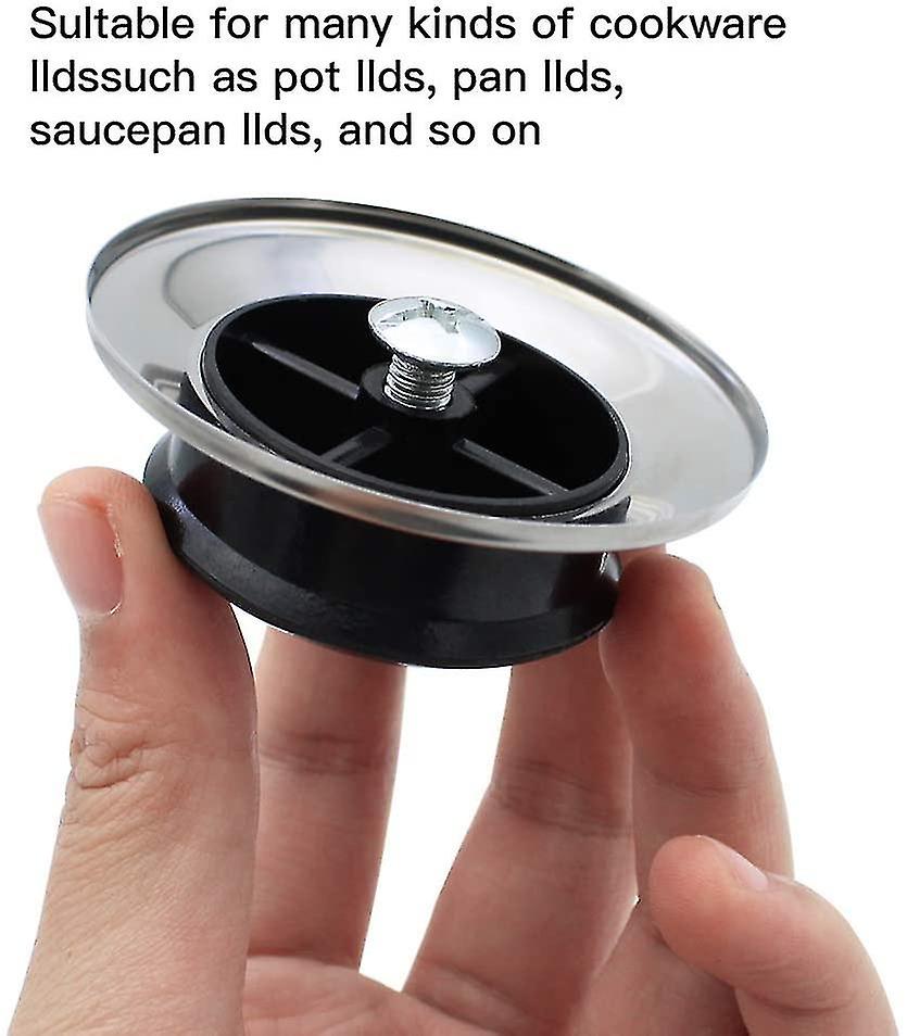 Pot Lid Knob, Universal Replacement Pan Lid Cookware Knob Handle ...