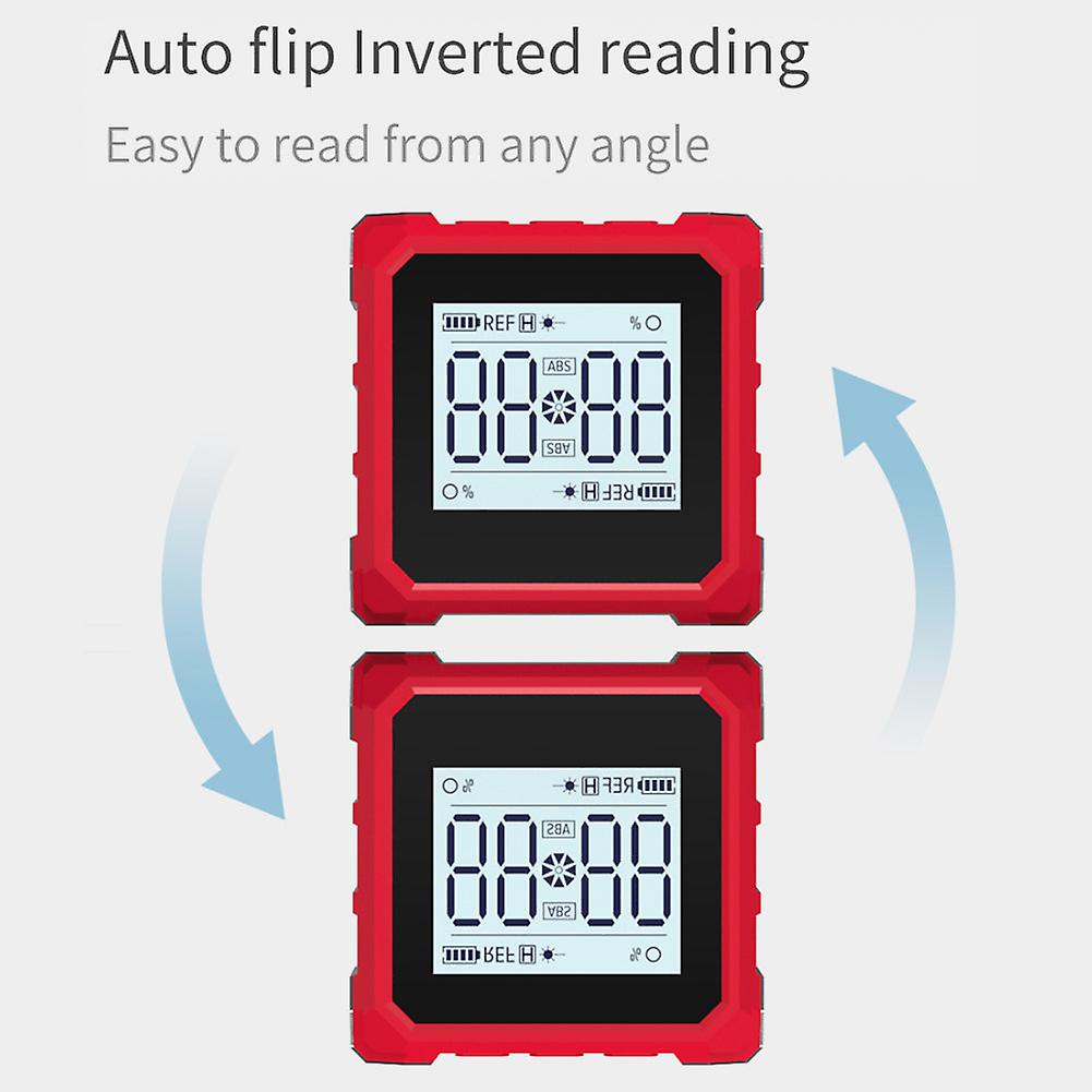 Dual Laser Digital Inclinometer Mini Angle Gauge 4*90 ° Inclinometer ...
