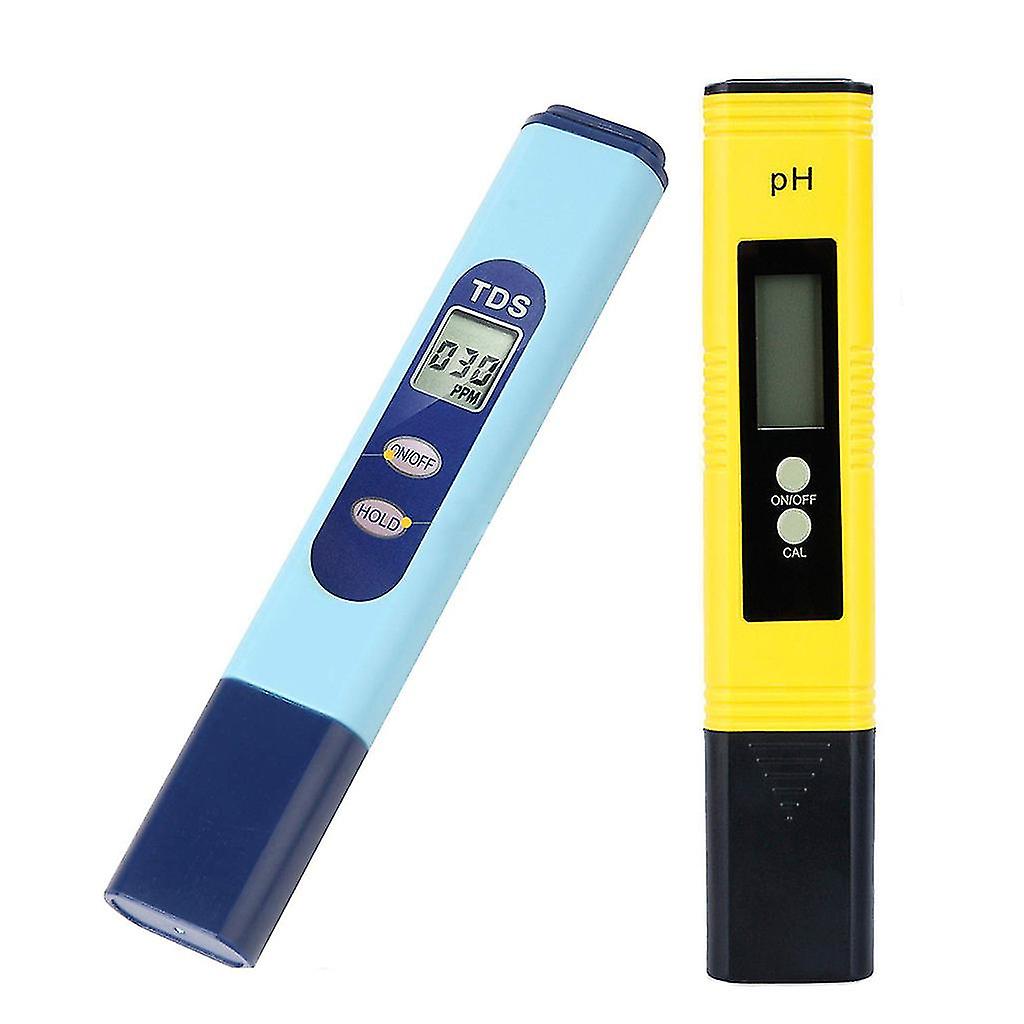 Water Quality Test Meter Ph 2 In 1 0-9990 Ppm Measurement Range 1 Ppm ...