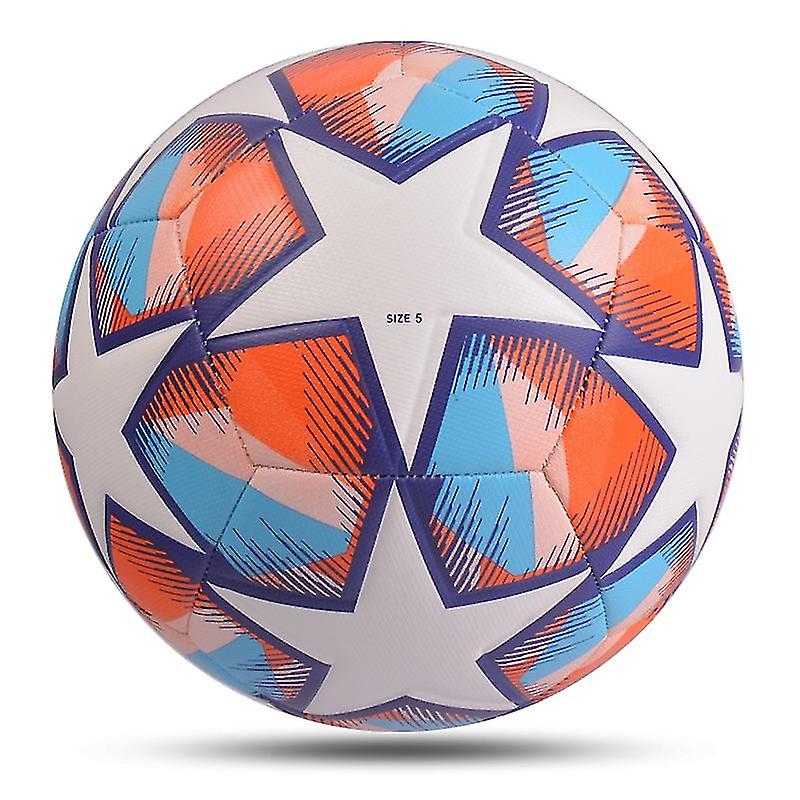 Newest Soccer Ball Standard Size 5 Machine-stitched Football Pu Sports ...