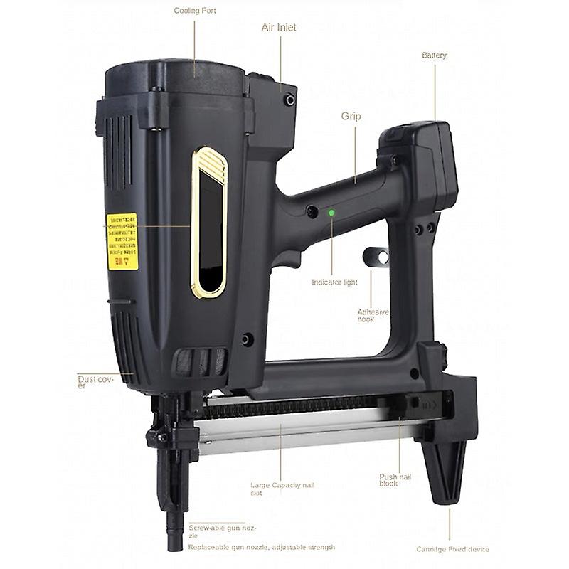 New generation pneumatic nail gun 7.2v lithium battery gas nail gun ...