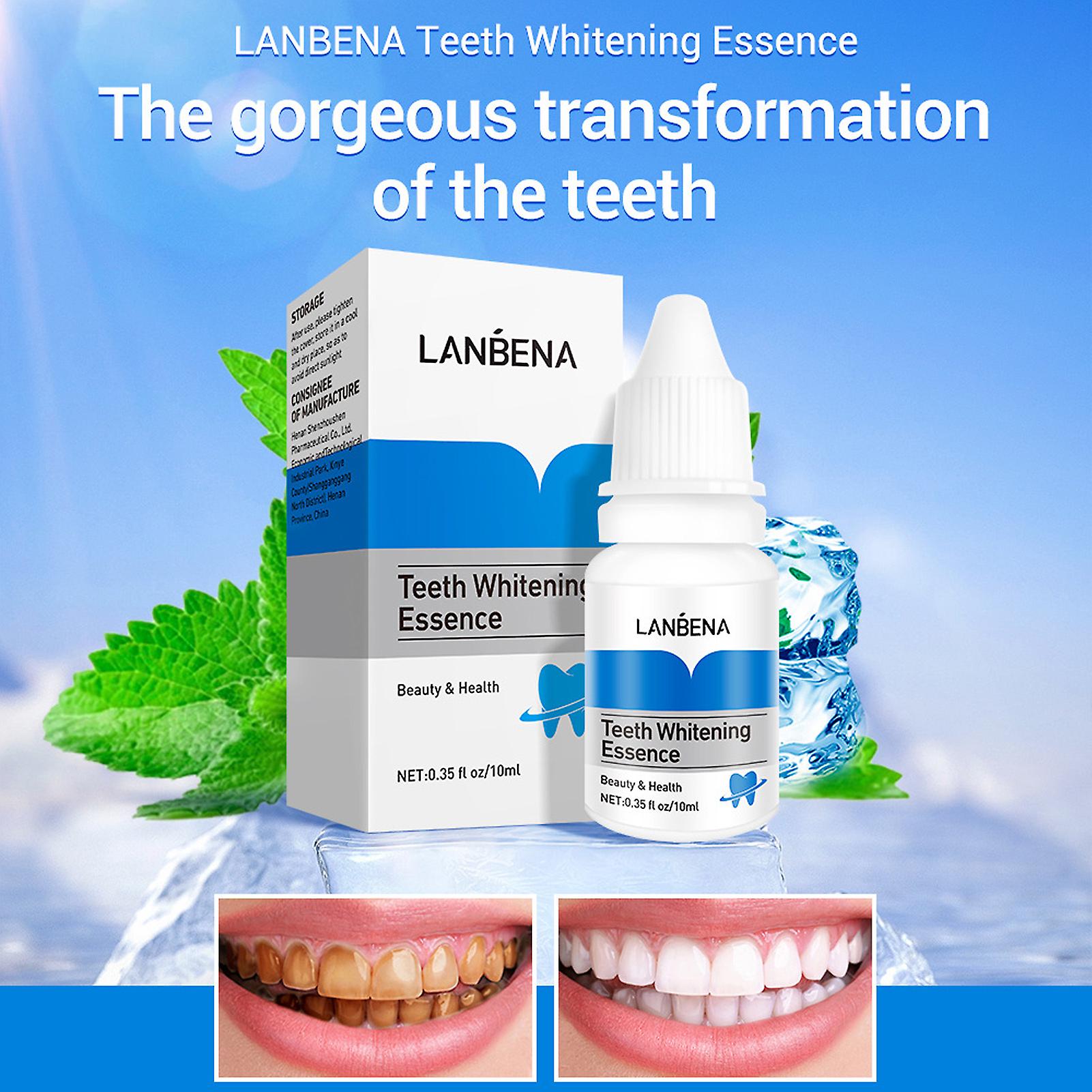 10ml Teeth Whitening Essence Remove Stains and Yellow Spots Teeth ...
