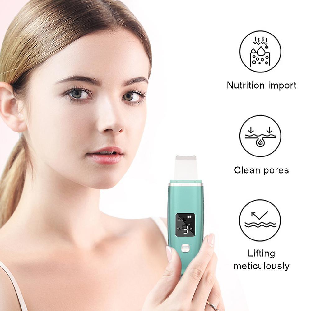Ultrasonic Skin Scrubber Deep Face Cleaning Machine Peeling Shovel ...