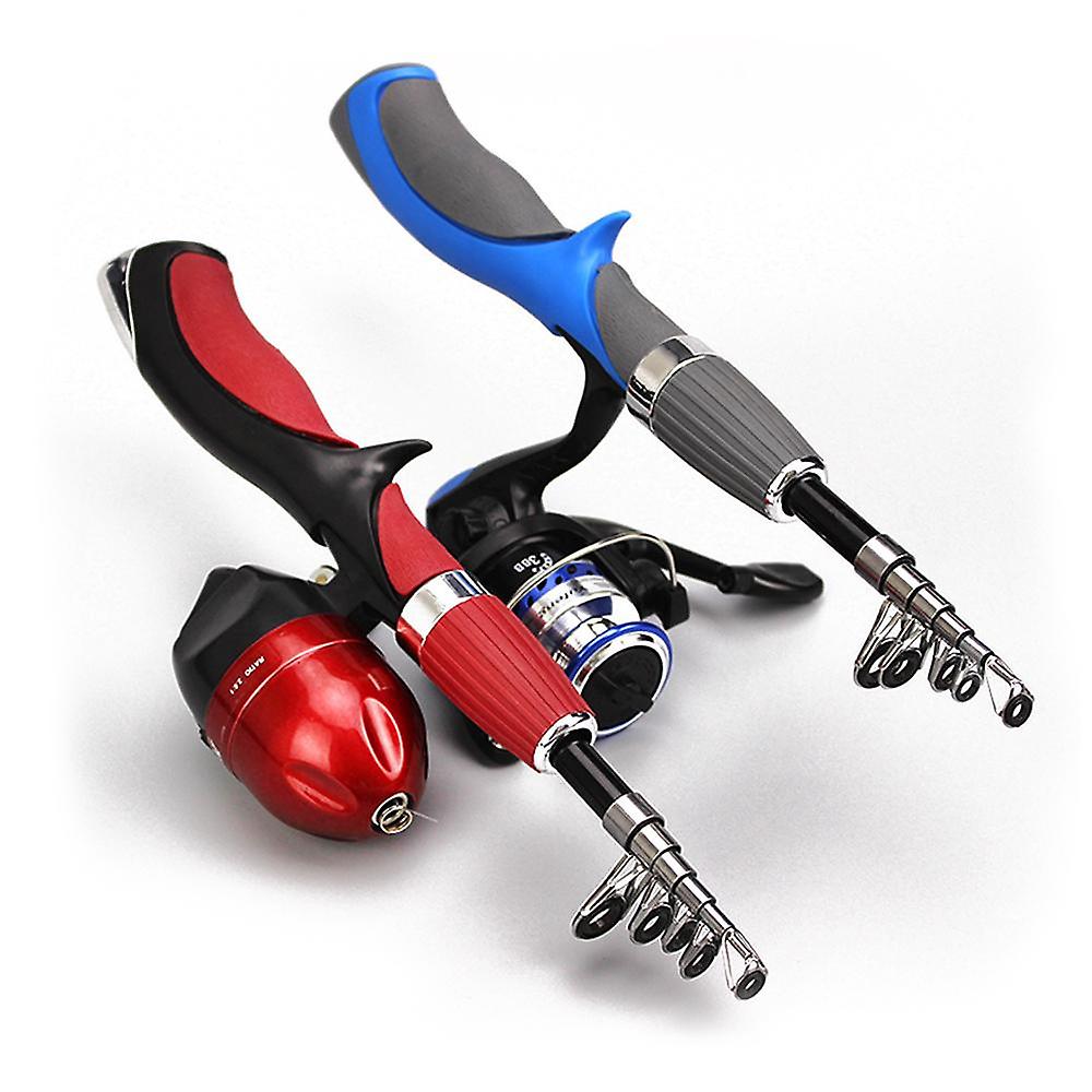 5.2:1 Portable telescopic fishing pole aluminum alloy pen shape fishing ...