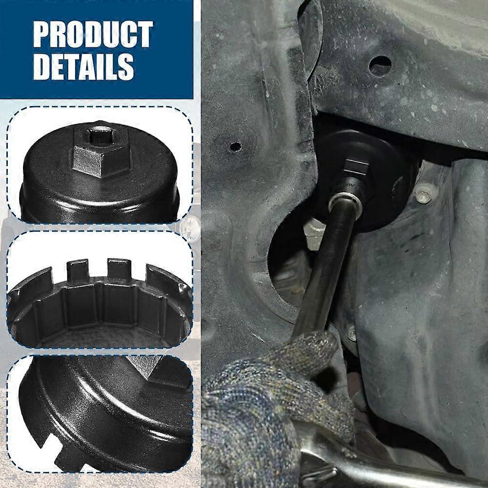 Oil Filter Tool, Aluminum Oil Filter Wrench, Oil Filter Removal Tool ...