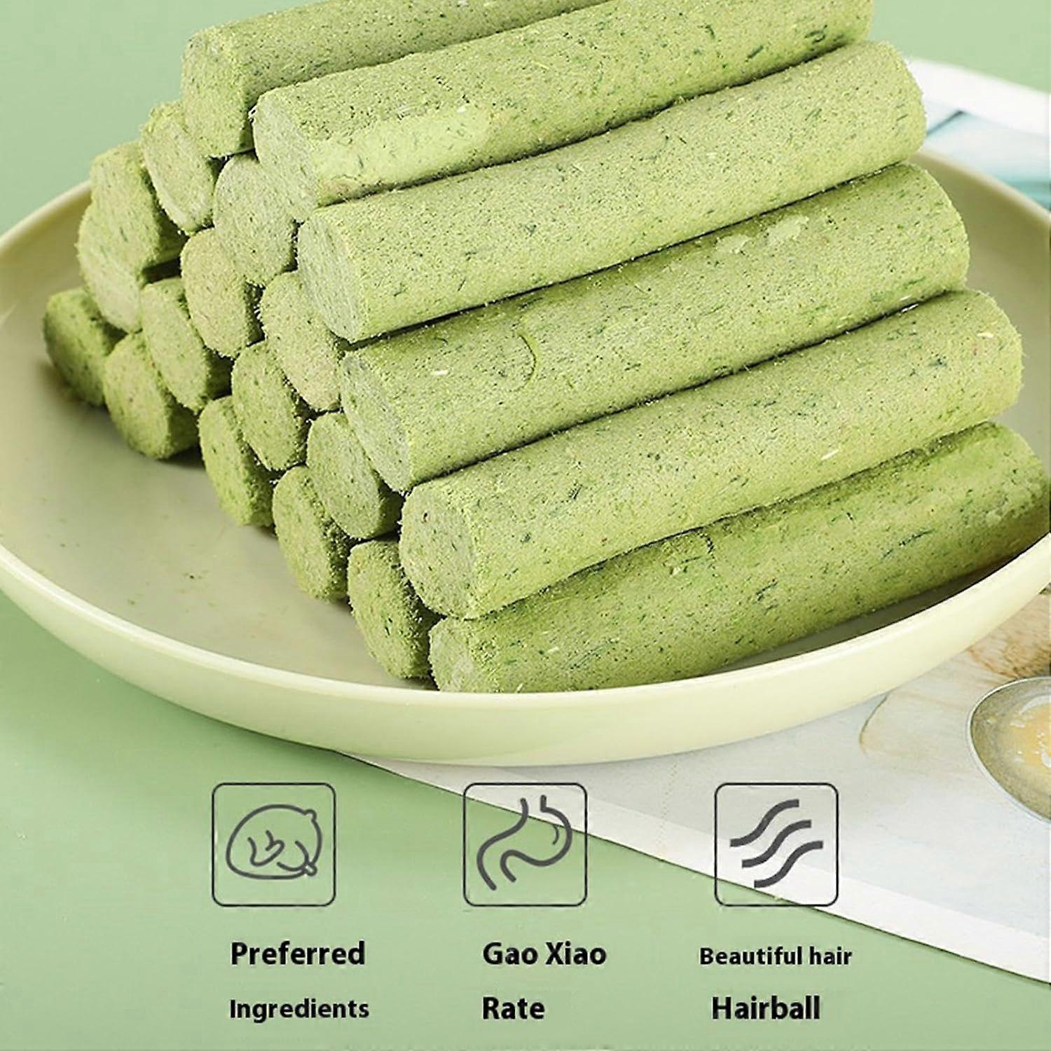 Cat Grass Teething Stick For Indoor Cats,60 Cat Chew Sticks,Natural Cat ...