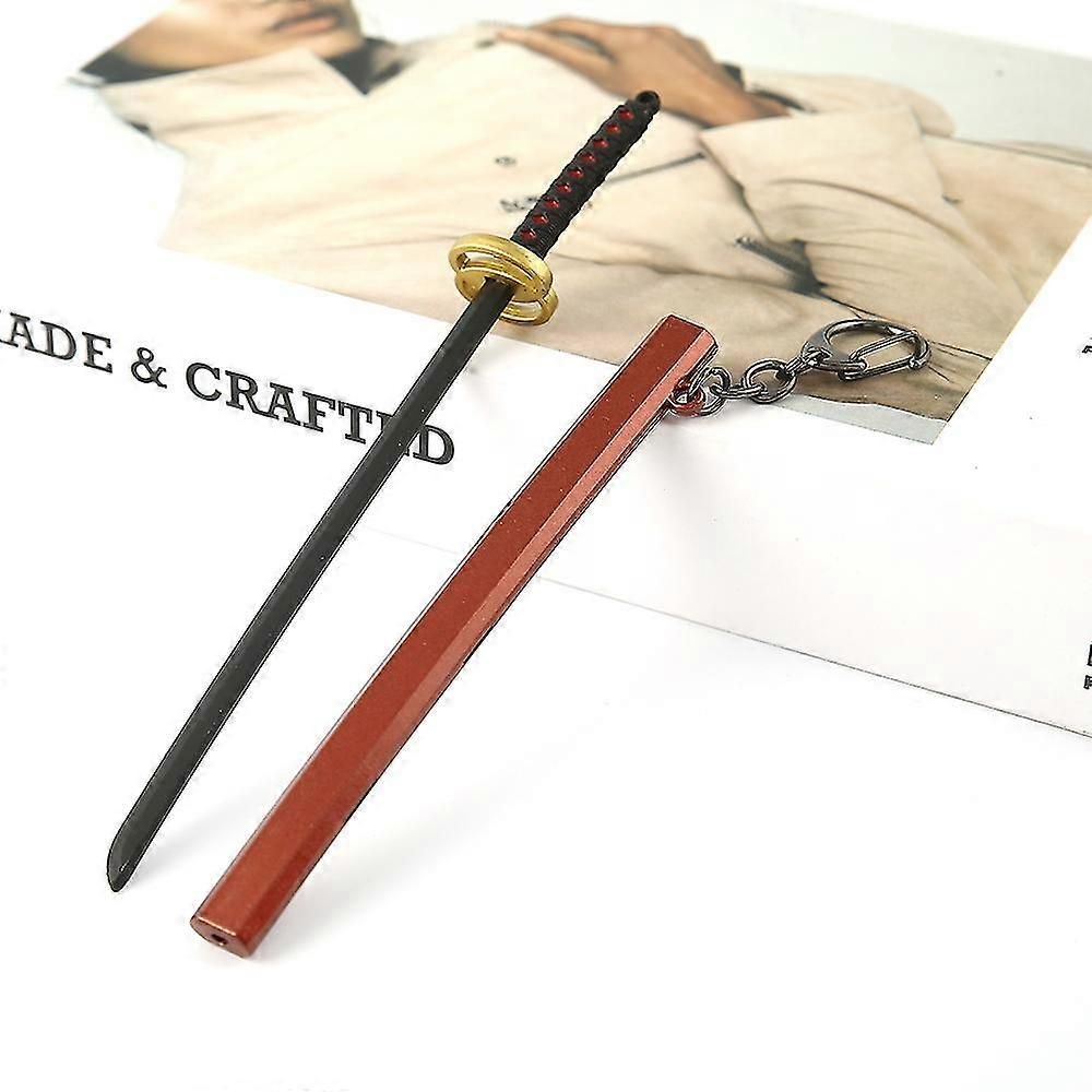 Demon Slayer Sword Keychain Japan Anime Kimetsu No Yaiba Cartoon Kamado ...