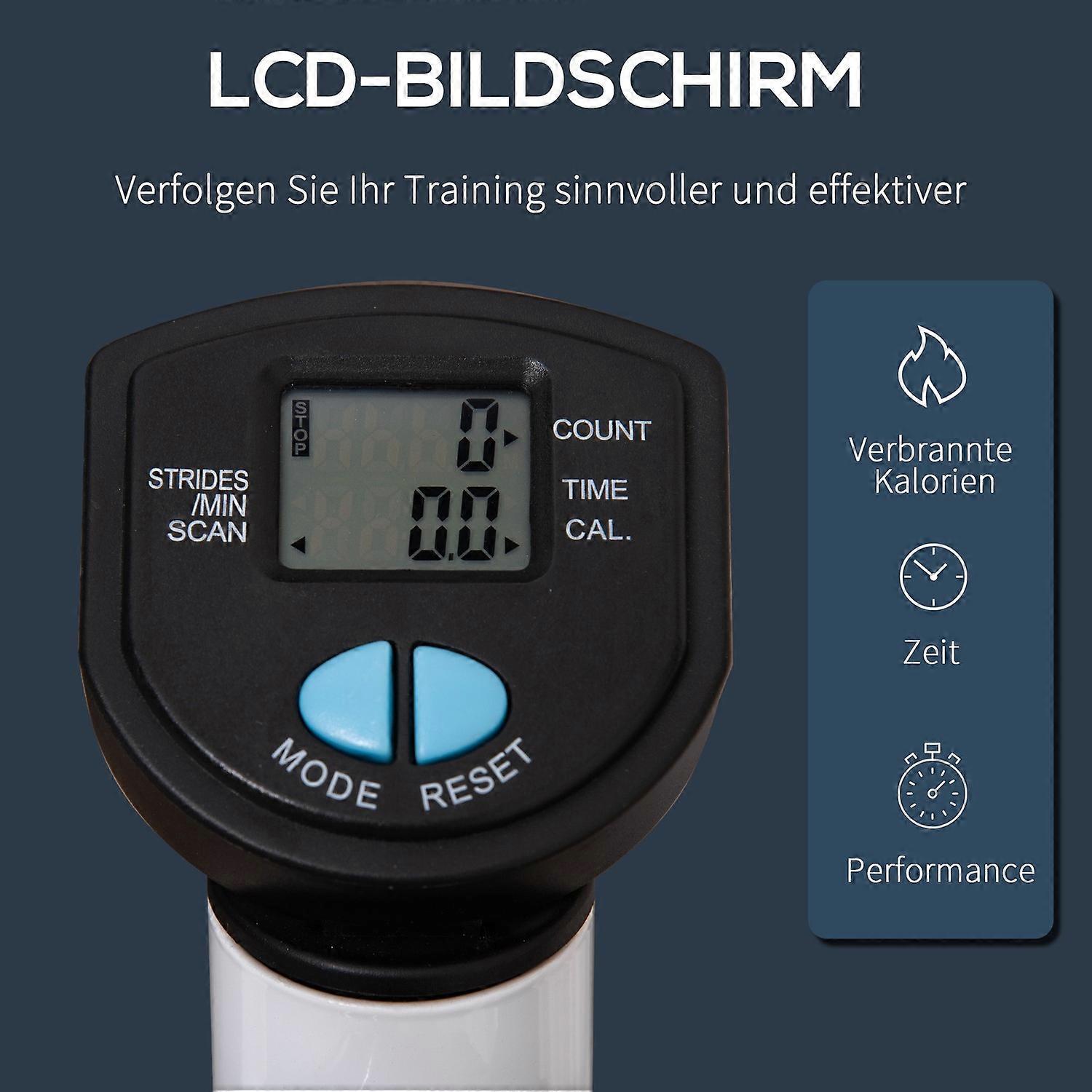 Stepper Fitness Swing Stepper with LCD screen and handle Home trainer ...