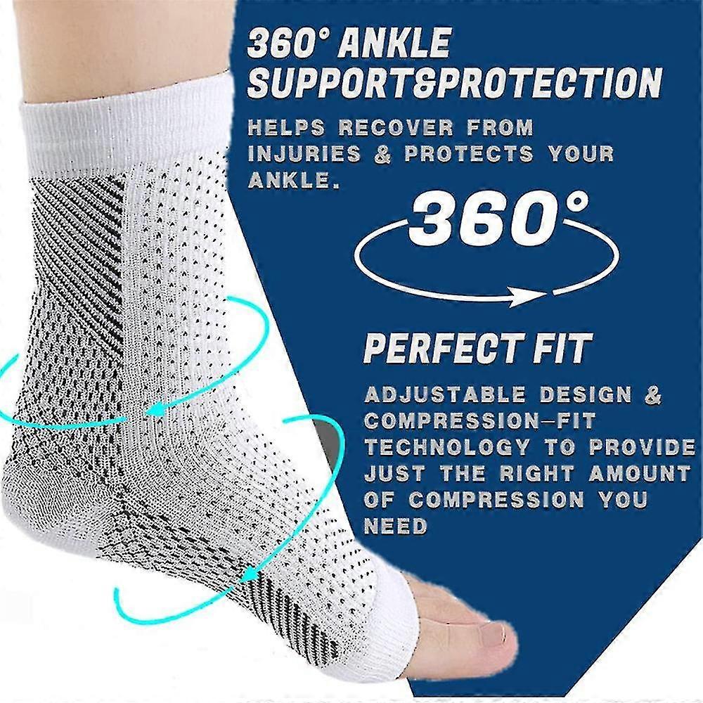 Neuropathy Compression Ankle Arch Support Socks | Fruugo AU